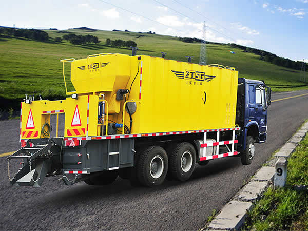 Micro-Surfacing Paver, HGY5254TFC | Slurry Seal | Gaoyuan Equipment